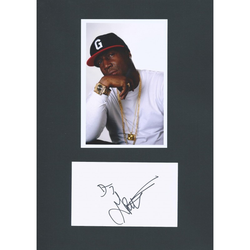 GRANDMASTER FLASH Autograph