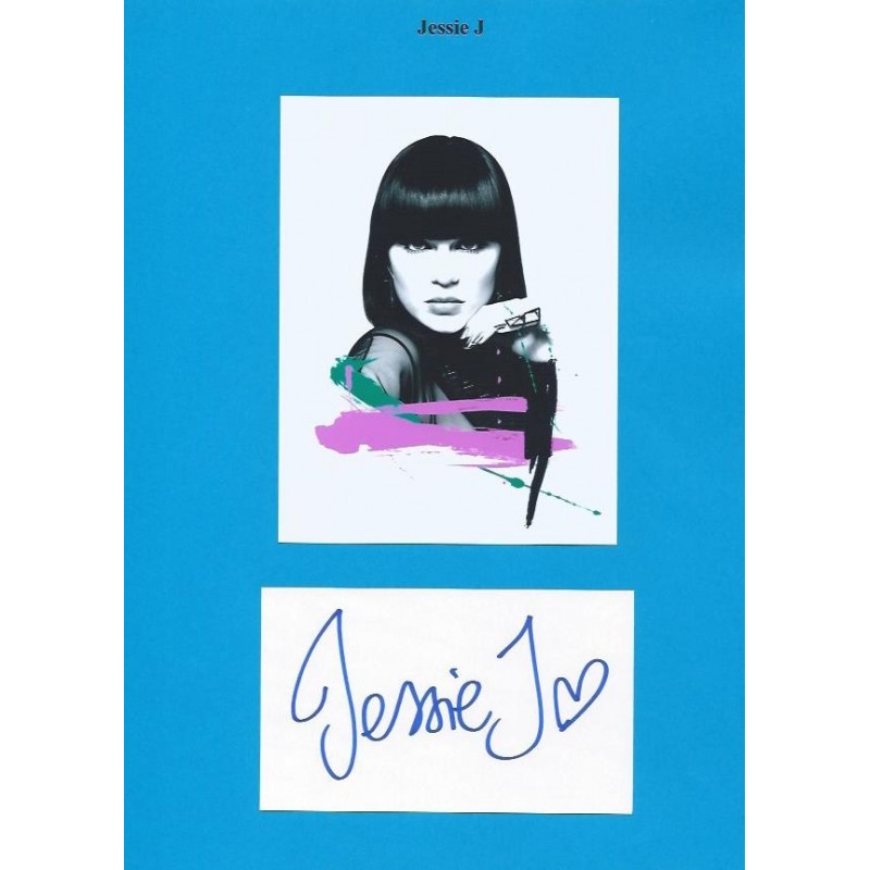 Jessie J Autograph