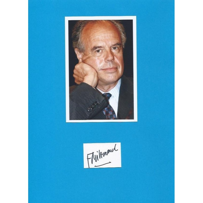 Frederic MITTERRAND Autograph