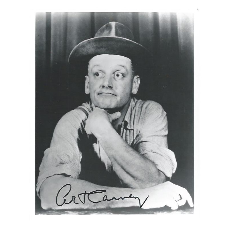 Art CARNEY Autograph