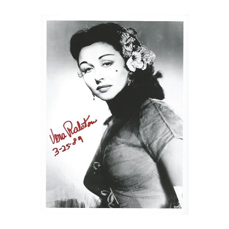 Vera RALSTON Autograph