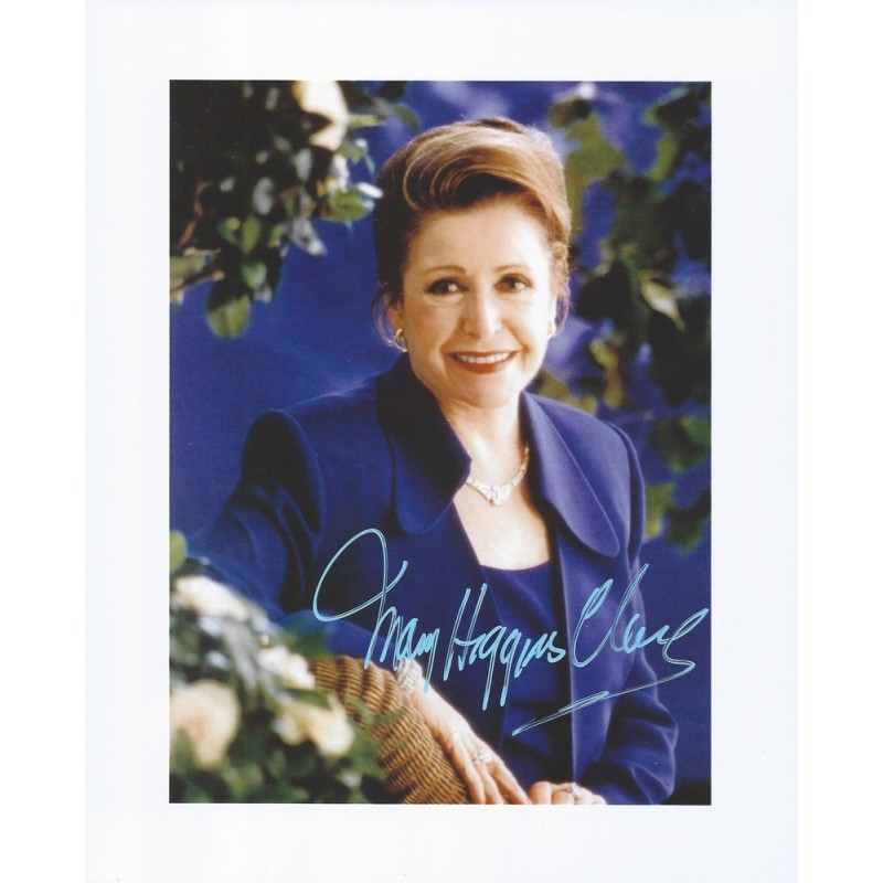 Mary HIGGINS CLARK Autograph
