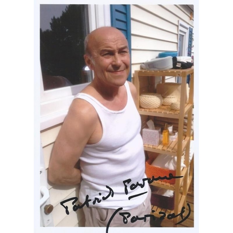Patrick PAROUX Autograph