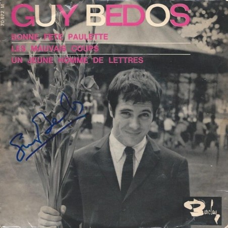 Autographe Guy BEDOS