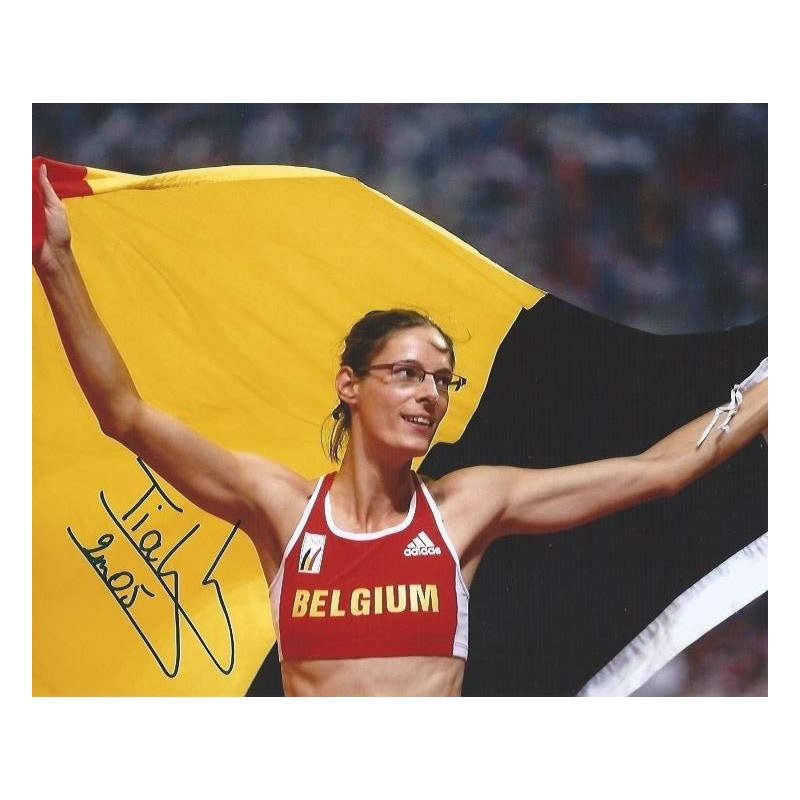 Autographe Tia HELLEBAUT