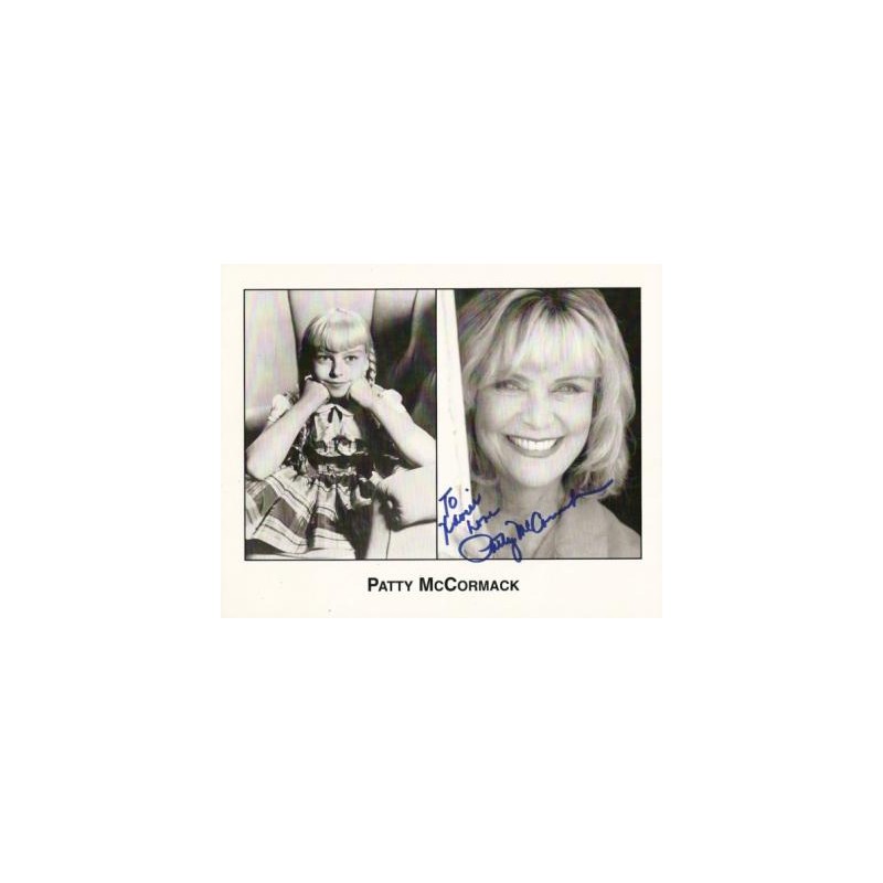 Patty MCCORMACK Autograph