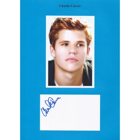 Charles CARVER Autograph