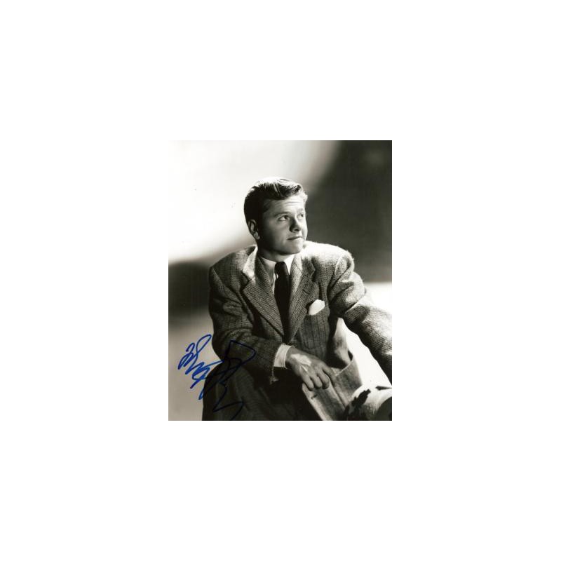 Mickey ROONEY Autograph