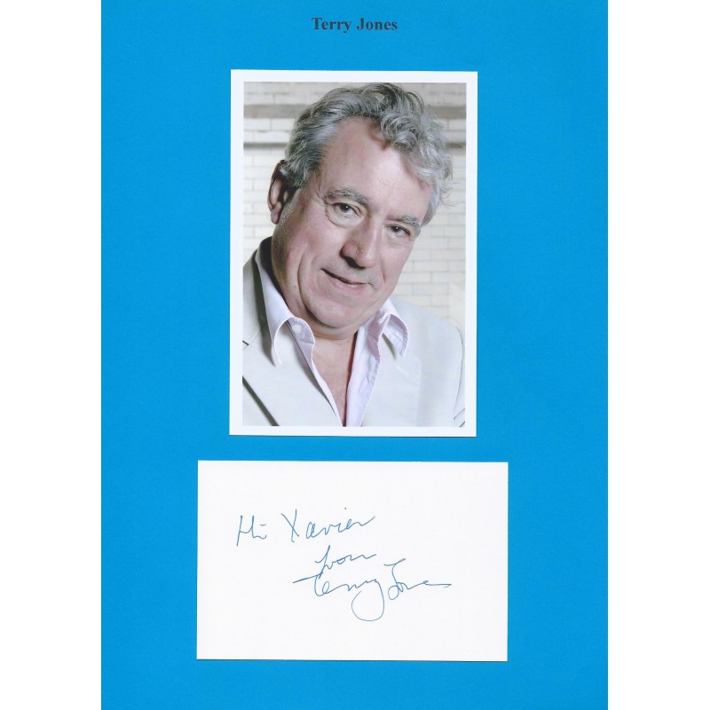 Autographe Terry JONES