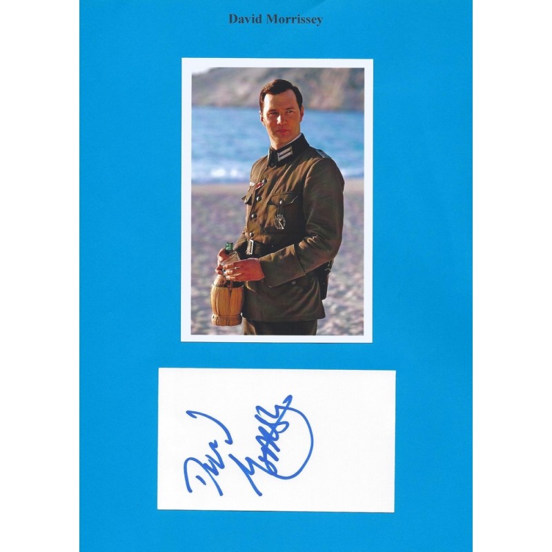 David MORRISSEY Autograph