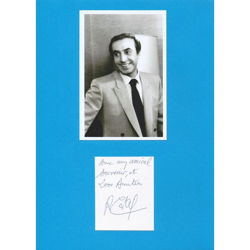 Autographe Robert CASTEL