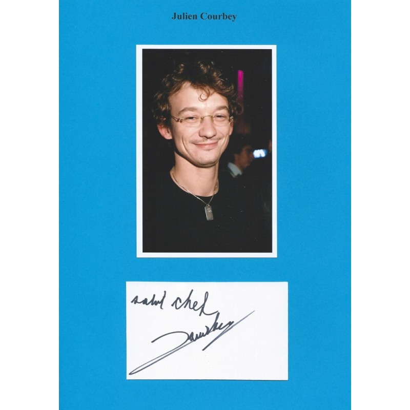 Julien COURBEY Autograph
