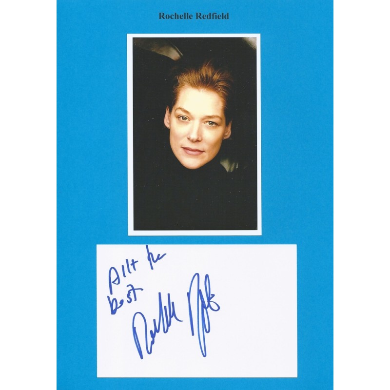 Rochelle REDFIELD Autograph