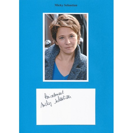 Micky SEBASTIAN Autograph