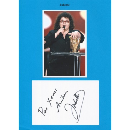 JULIETTE Autograph