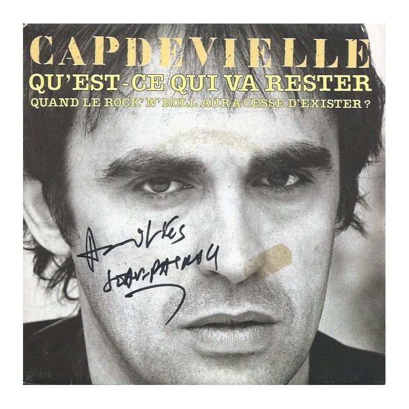 Autographe Jean Patrick CAPDEVIELLE