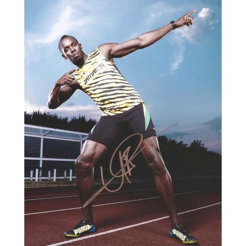 Usain BOLT Autograph
