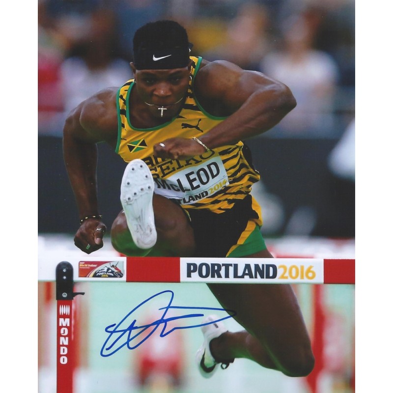 Omar MCLEOD Autograph