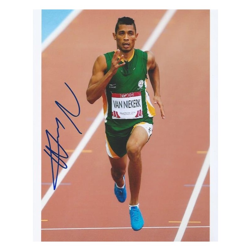Autographe Wayde VAN NIEKERK