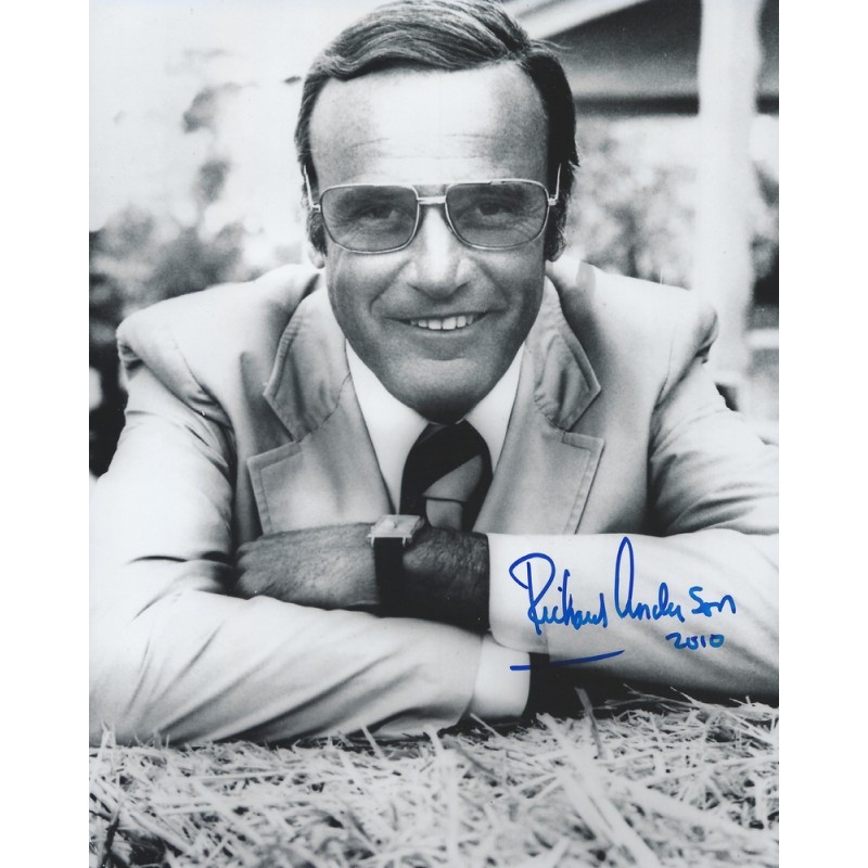 Richard ANDERSON Autograph