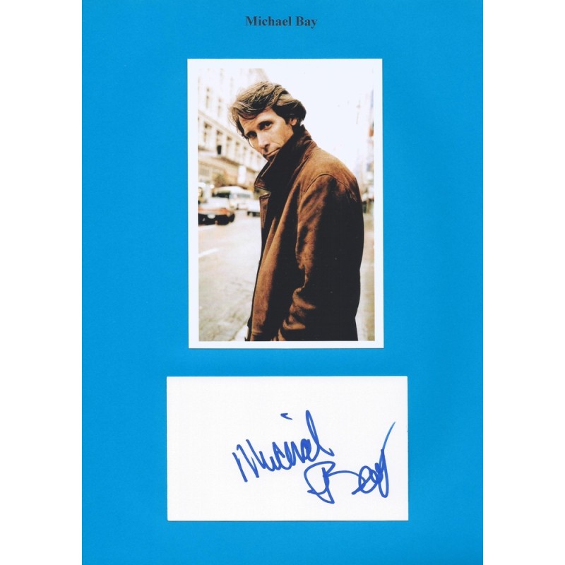 Autographe Michael BAY