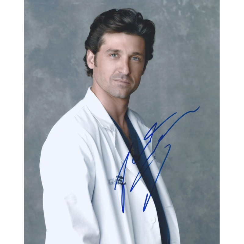 Autographe Patrick DEMPSEY