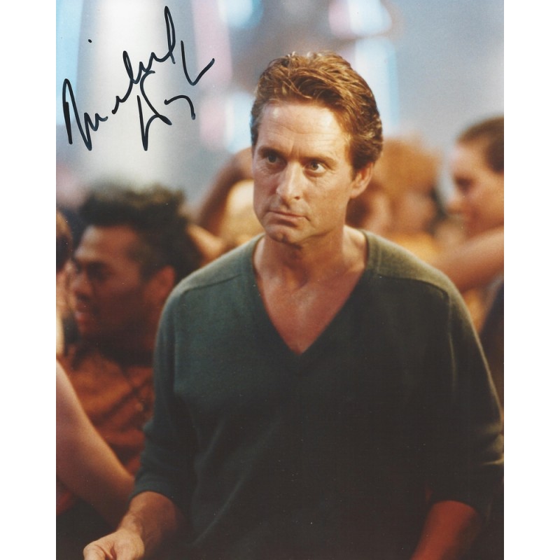 Autographe Michael DOUGLAS