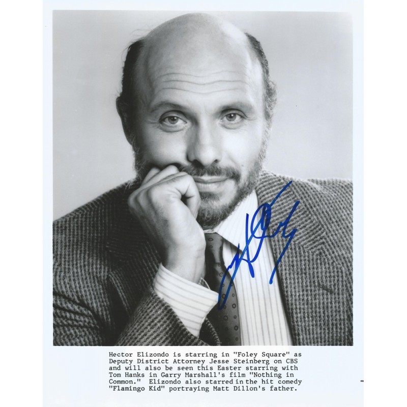 Hector ELIZONDO Autograph