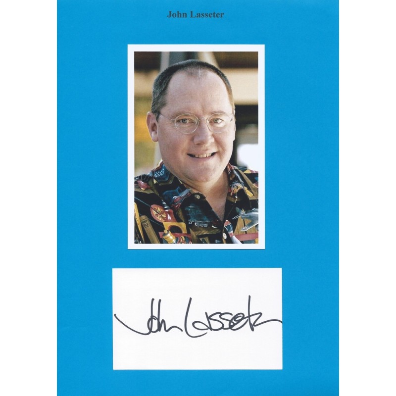 Autographe John LASSETER