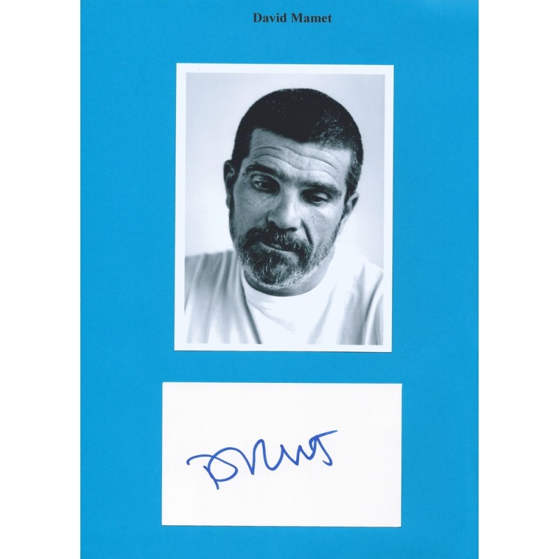 David MAMET Autograph