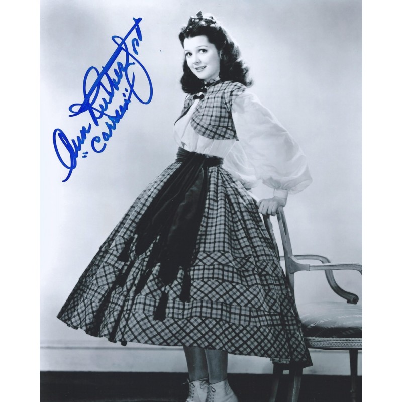 Ann RUTHERFORD Autograph