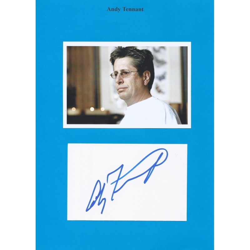 Autographe Andy TENNANT