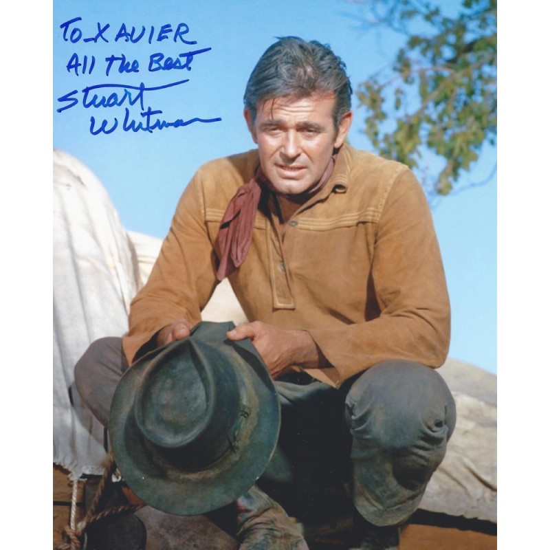 Stuart WHITMAN Autograph