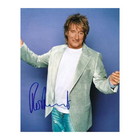 Rod STEWART Autograph