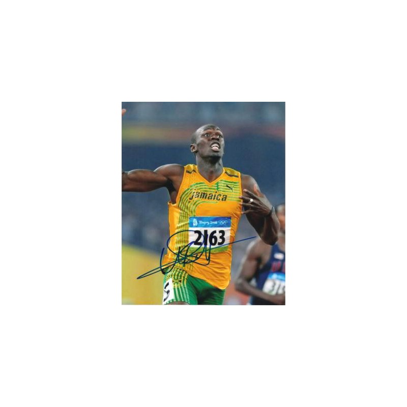 Usain BOLT Autograph