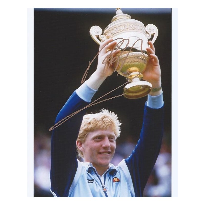 Autographe Boris BECKER