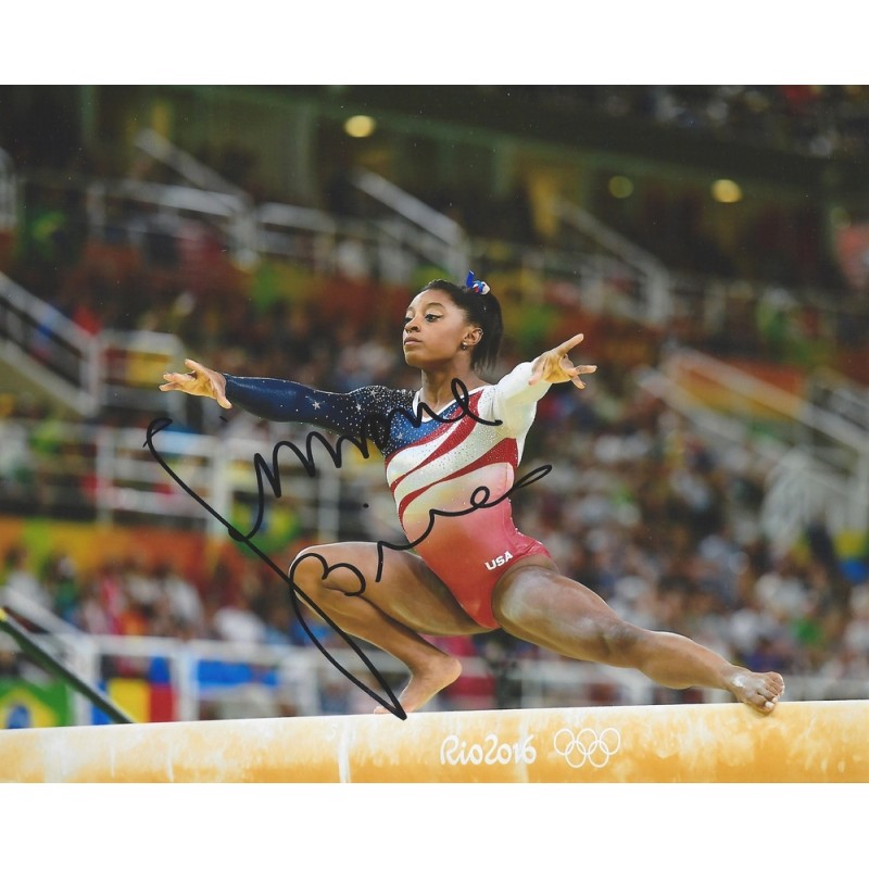 Autographe Simone BILES