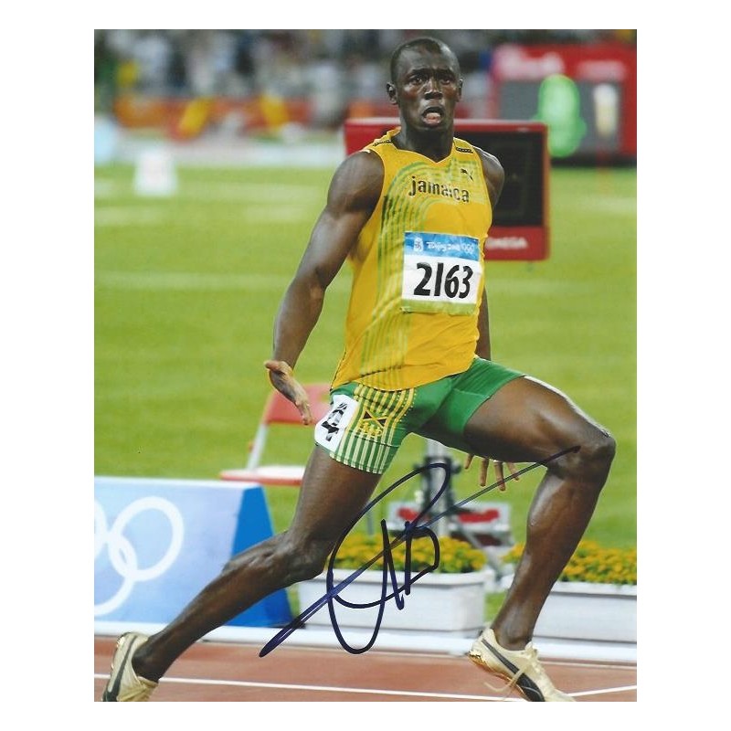Usain BOLT Autograph