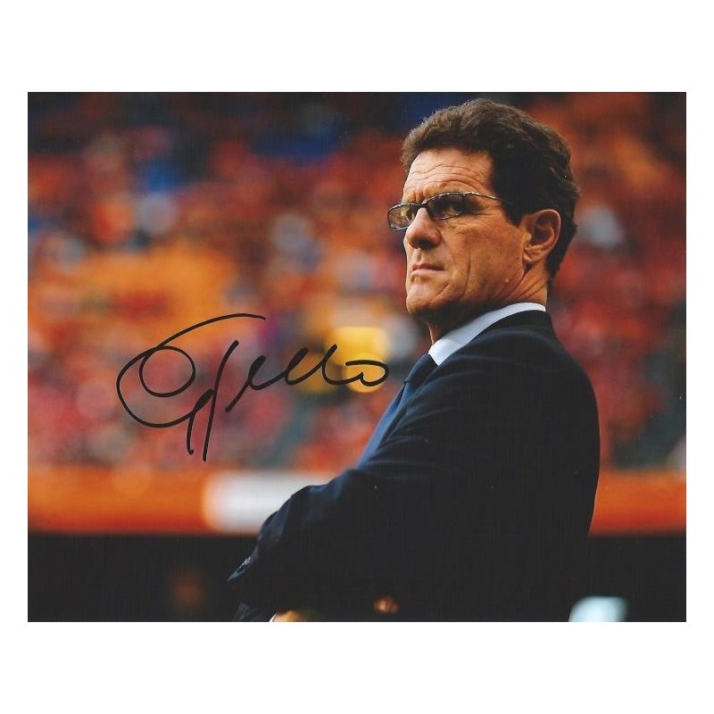 Fabio CAPELLO Autograph