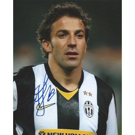 Autographe Alessandro DEL PIERO