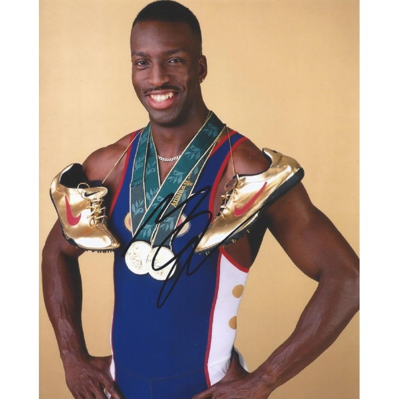 Autographe Michael JOHNSON