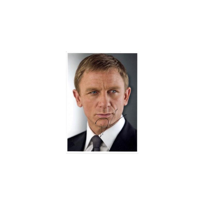 Daniel CRAIG Autograph