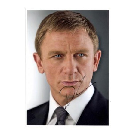 Daniel CRAIG Autograph