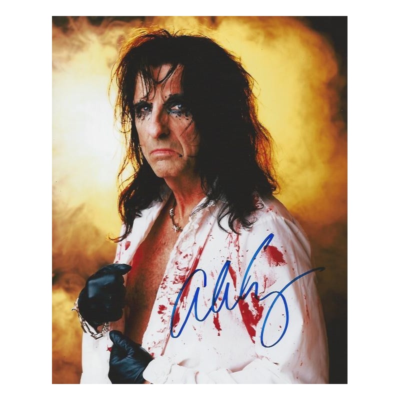 Alice COOPER Autograph