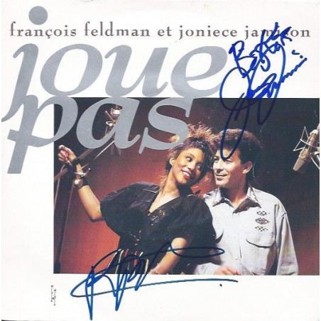 François FELDMAN & Joniece JAMISON Autograph