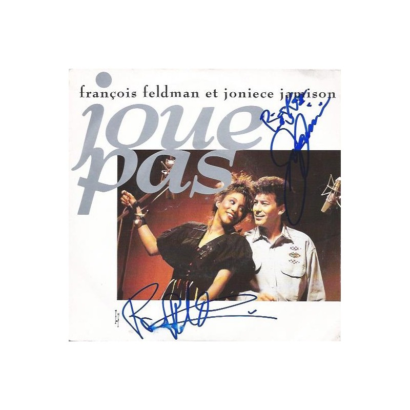 François FELDMAN & Joniece JAMISON Autograph