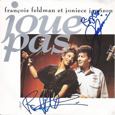 François FELDMAN & Joniece JAMISON Autograph