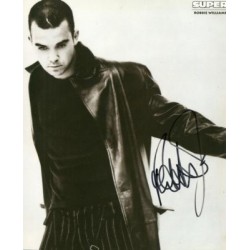 Robbie WILLIAMS Autograph