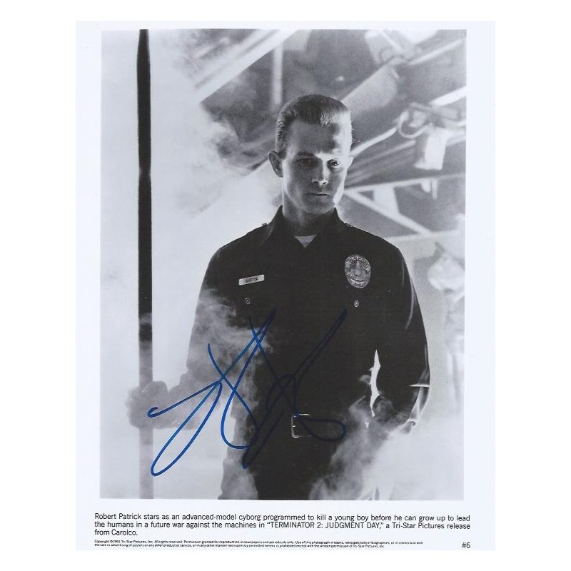 Robert PATRICK Autograph