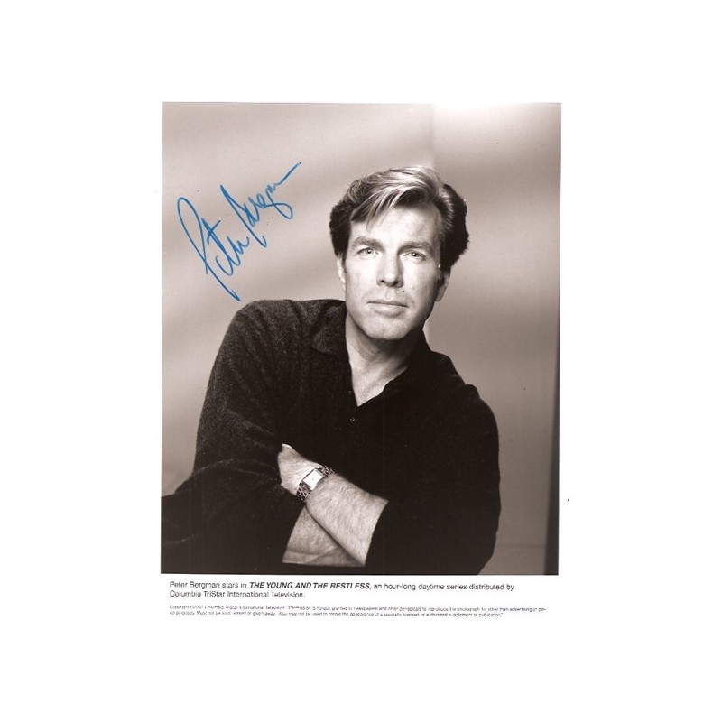 Peter BERGMAN Autograph